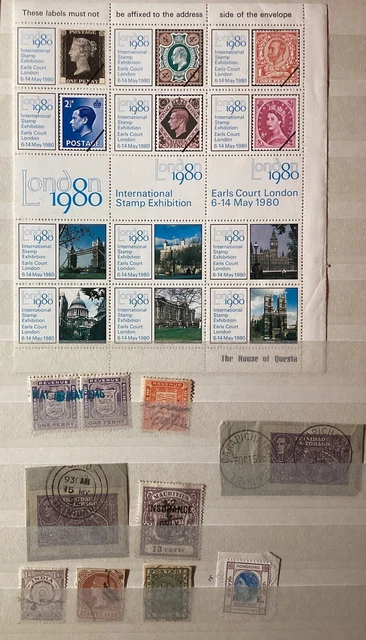 CINDERELLA STAMPS- COMMEMORATIVE Sheet LONDON INTERNATIONAL STAMP ...