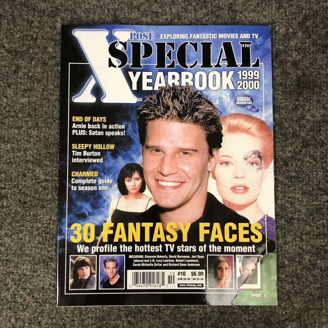XPOSE SPECIAL YEARBOOK Magazine 1999 2000 con foto e articolo Jeri Ryan ...