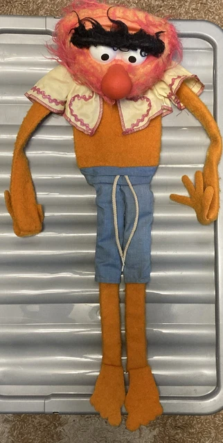VINTAGE 1970S FISHER Price Jim Henson Muppets Animal Hand Puppet Doll ...