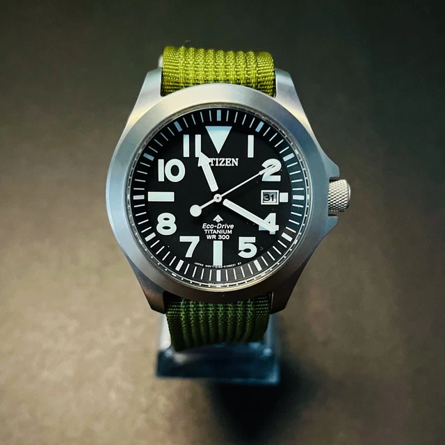 CITIZEN ECO-DRIVE PROMASTER Tough Titanium Watch - BN0118-04E £180.00 ...