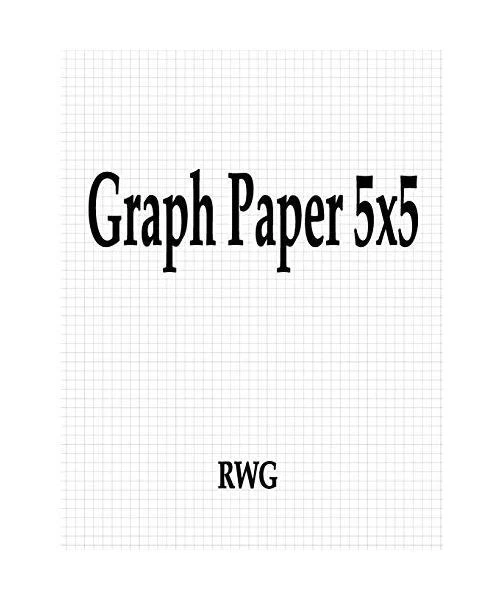 GRAPH PAPER 5X5: 50 Pages 8.5" X 11", Rwg EUR 8,82 - PicClick FR