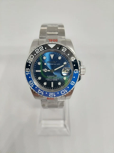 SEIKO SUBMARINER MOD Men's Automatic Watch NH35A $299.99 - PicClick CA