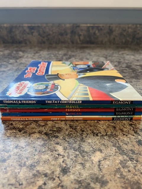 THOMAS THE TANK engine books X5 Including Fergus Toby and Controller £5 ...