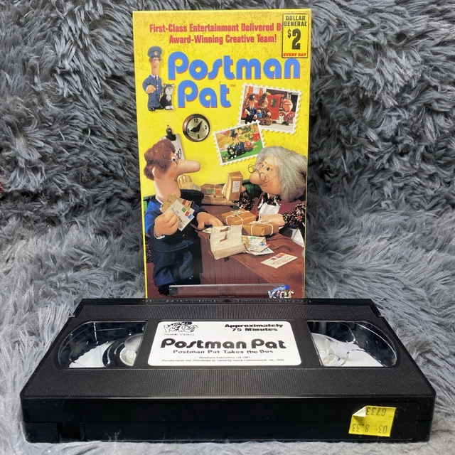 POSTMAN PAT - Postman Pat Takes The Bus VHS Tape 2000 Just For Kids ...