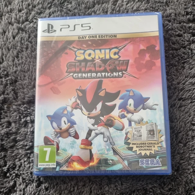 SONIC X SHADOW Generations - PlayStation 5 PS5 - Brand New & Sealed Day ...