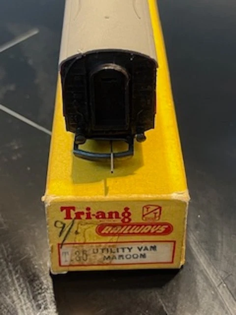 TRIANG TT3 T35 Utility Van Maroon [Boxed/ Very Good] £4.84 - PicClick UK