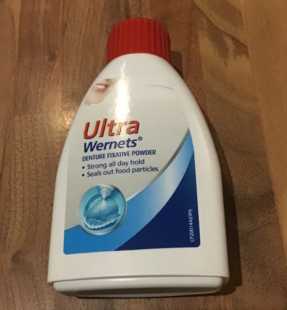2 X ULTRA Wernets Denture Fixative Powder ( 40g Each Pack ) £40.00 ...