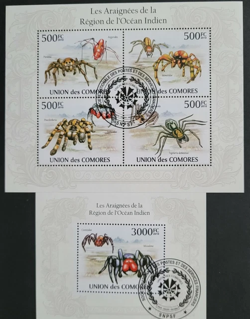 COMOROS / SCORPIONS and Spiders from the Indian Ocean Region - 2 ...