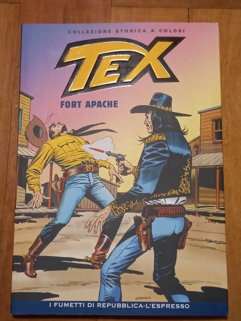 TEX COLLEZIONE COLLANA STORICA A COLORI n.46 Fort Apache REPUBBLICA EUR 4,00 - PicClick IT