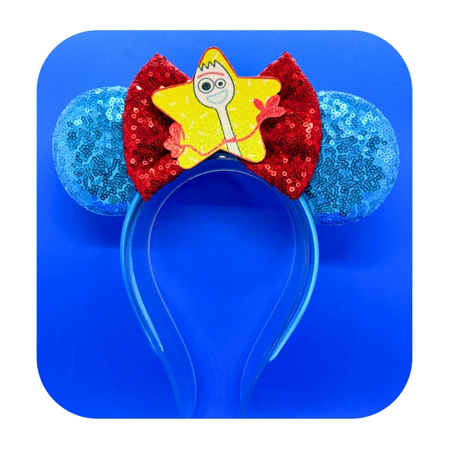 DISNEY INSPIRED TOY Story's Forky Star Style Mouse Ears Headband Mickey ...