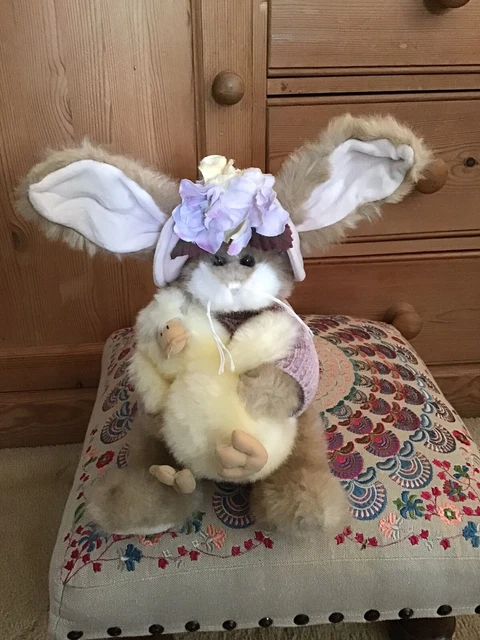 VINTAGE BEARINGTON COLLECTION Donna Bunny Rabbit & Duck Teddy Soft ...