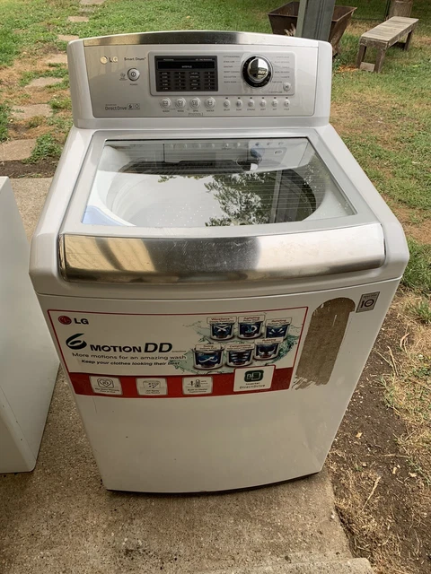LG 10KG INVERTER Direct Drive Top Load Washer - Excellent Condition ...
