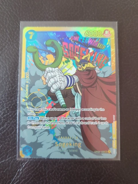 ONE PIECE CARD Game Pillars of Strength Sogeking OP03-122 SEC English EUR 15,43 - PicClick FR