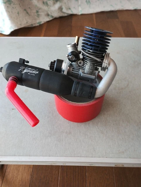 2-STROKE ENGINE FOR high-performance OS made 12TG radio-controlled car ...