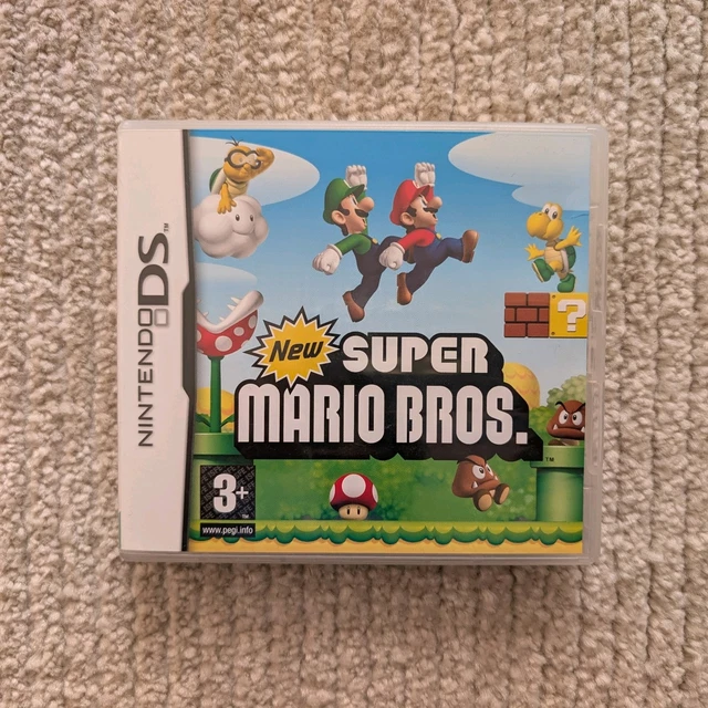 NEW SUPER MARIO Bros. (Nintendo DS, 2006) Complete Excellent Condition ...
