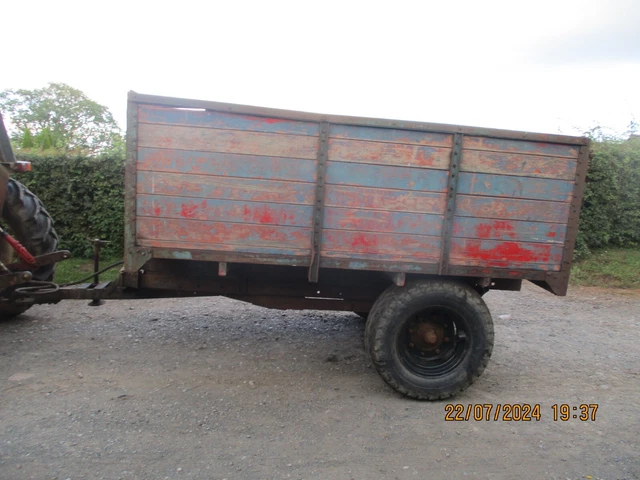 THREE (3) TON Tipping Trailer.(tractor,) £580.00 - PicClick UK