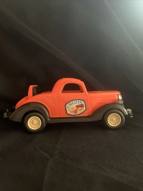 VINTAGE STROMBECKER 1936 Ford Coupe Rumble Seat Cruzin' Orange & Black ...