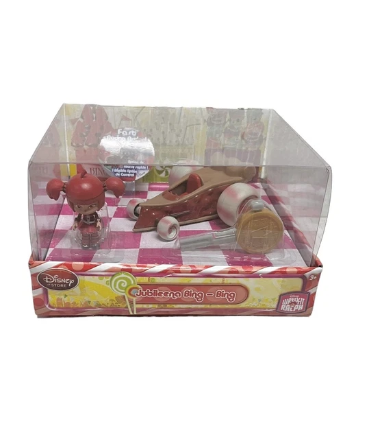 DISNEY STORE WRECK-IT Ralph Sugar Rush Key Racer Jubileena Bing Bing ...