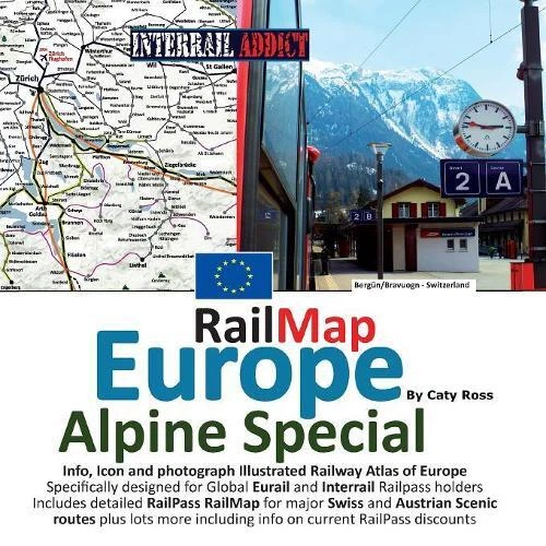 CATY ROSS RAIL Map Europe - Alpine Special (Poche) EUR 21,59 - PicClick FR