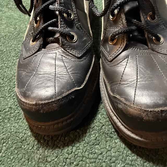 VINTAGE PUMA RUDOLF DASSLER HIGH TOP SOCCER BOOTS Black US 7.5 Read ...
