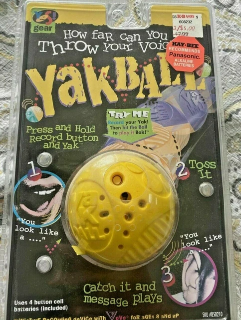 1997 YES GEAR Yak Bak YakBaLL raro anni '90 vintage EUR 59,77 - PicClick IT
