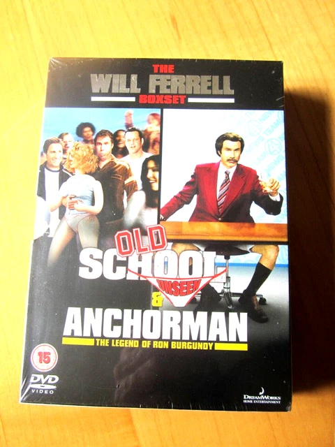 THE WILL FERRELL Box Set Old School And Anchorman Brand New Sealed EUR ...