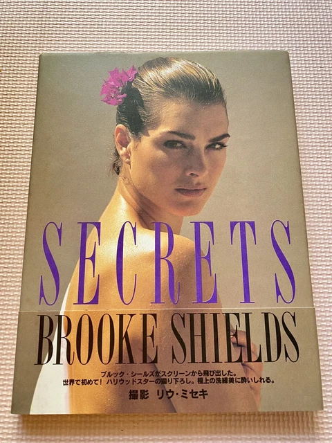 Brooke Shields Japanese Photo Book Secrets Brooke Shields Liu Miseki