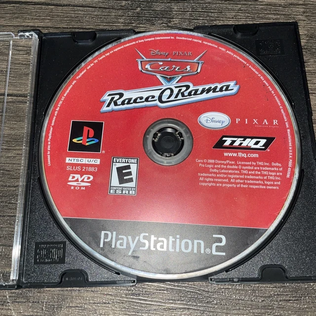 CARS RACE O Rama - PlayStation 2 PS2 DISC ONLY POLISHED - WITH TRACKING ...