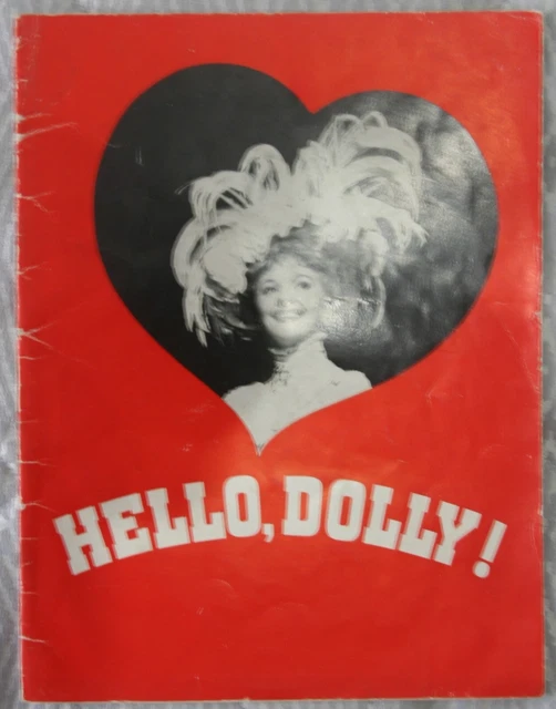 MARY MARTIN &HELLO DOLLY" Jerry Herman - Gower Champion 1965 London ...