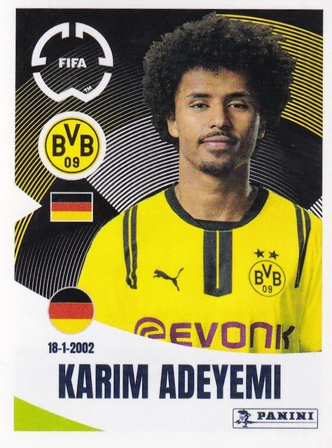 PANINI 2025 FIFA Club World Cup 25 Sticker No. 366 Karim Adeyemi £1.20 ...
