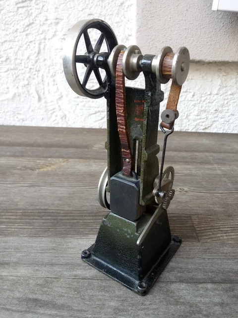 ANTIKES ANTRIEBSMODELL DAMPFMASCHINE Märklin Schmiedehammer Fallhammer ...