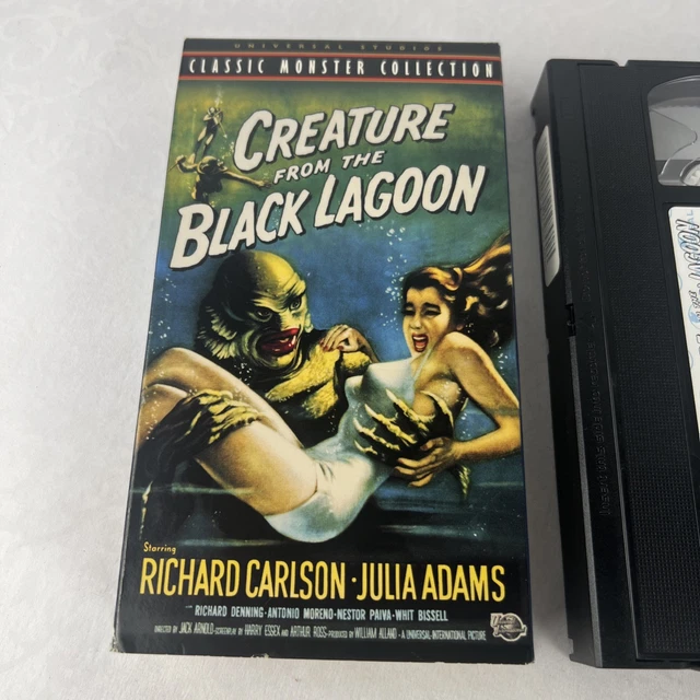 CREATURE FROM THE Black Lagoon VHS 1954 Universal Monster Horror £8.93 ...