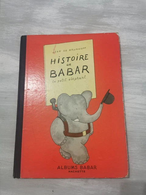 HISTOIRE DE BABAR Editions Hachette 1939 EUR 25,00 - PicClick FR
