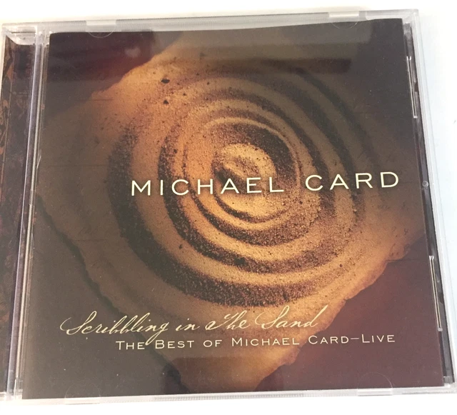 MICHAEL CARD SCRIBBLING in the Sand CD Ships Same Day With Tracking £6. ...