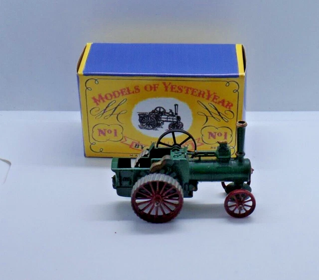 MATCHBOX MODELS OF Yesteryear, Y1-1 Allchin Traction Engine With ...