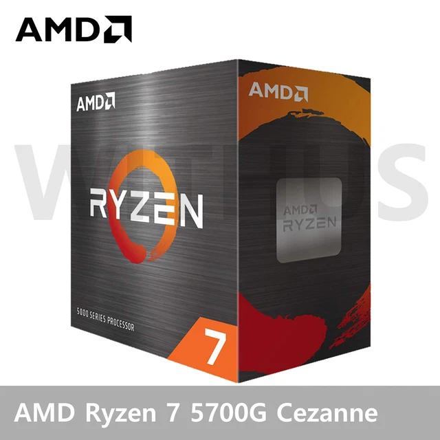 AMD RYZEN 7 5700G Cezanne Desktop Processor 8Core 16Thread 3.8GHz 7nm ...