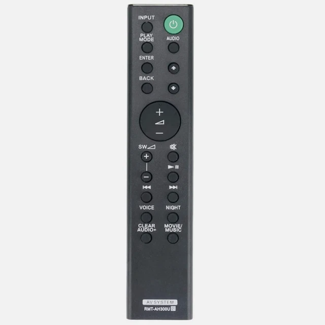 NEW RMT-AH300U FOR Sony Audio System Remote Control HT-CT290 SA-CT290 ...