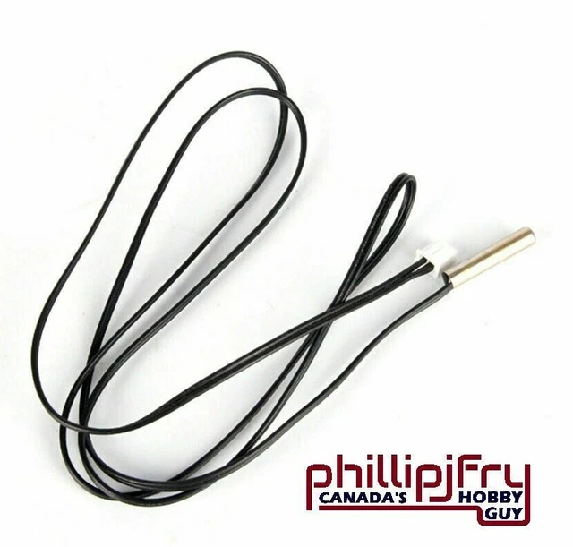 NTC THERMISTOR TEMPERATURE Sensor Probe 10K 1% 3950 Waterproof 50cm ...