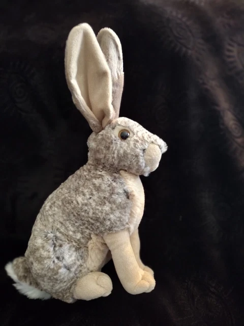 WILD REPUBLIC JACKRABBIT Jack Rabbit Hare Bunny Plush Stuffed 12 ...