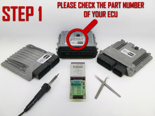 MERCEDES W124 ECU Ecm Dme Pcm Pcu Msg Unité De Commande Moteur ...