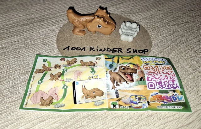 KINDER VT 45 Vt045 T-Rex + Bpz 10.2022 EUR 2,99 - PicClick FR