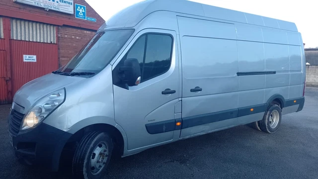 VAUXHALL MOVANO XLWB L4H3 Twin Axle Euro5 2299Cc Panel Van 2012 Ideal ...