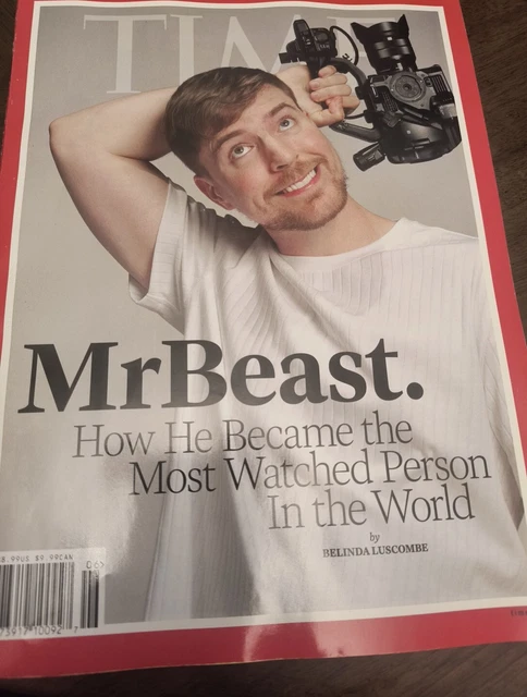 TIME MAGAZINE 26 February 2024 Mr beast How He Became The Most Watched ...