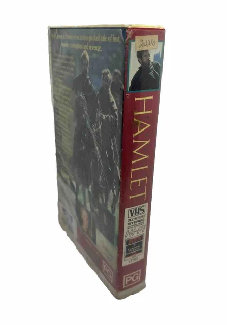 HAMLET VHS BUNDLE Video Tape Michael Almereyda Shakespeare Ex-Rental ...