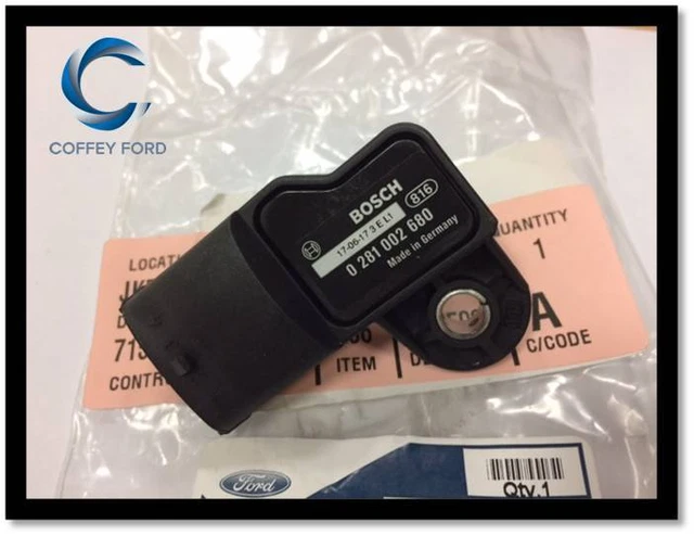 GENUINE FORD PJ/PK Ranger MAP Sensor. Diesel 2.5/3.0 Manifold Absolute ...