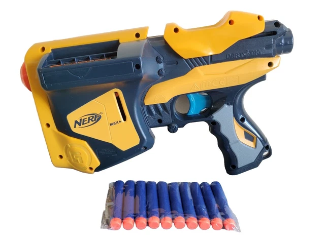 NERF DART TAG SPEEDLOAD 6 Pistolet Blaster Gun + 10 Fléchettes Neuves ...