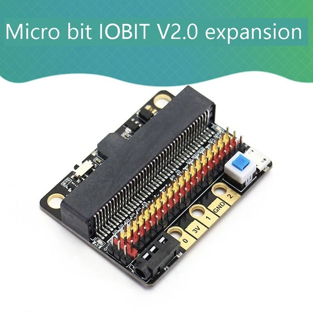 CARTE D'EXTENSION IOBIT V2.0 Carte D'Extension pour Microbit K3V13855 ...