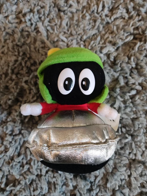 WARNER BROS MARVIN the Martian Rattle Plush 1998 Baby Looney tunes £19. ...