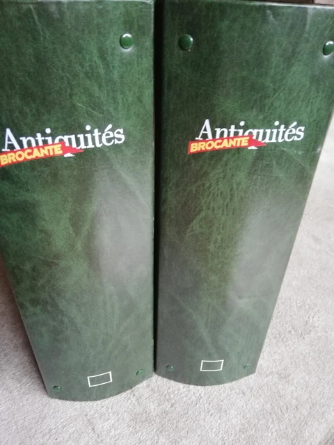 ANTIQUITÉS BROCANTE MAGAZINE 2 Reliures Années 1998 & 1999 Complètes 20 ...