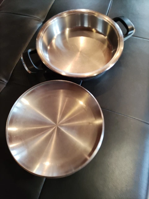 AMC TOPF PFANNE mit Visiotherm - Deckel, 24 cm EUR 49,99 - PicClick DE